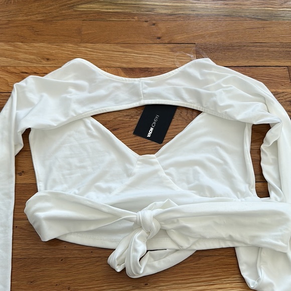 Fashion Nova | Tops | Fashion Nova Backless Crop Top | Poshmark